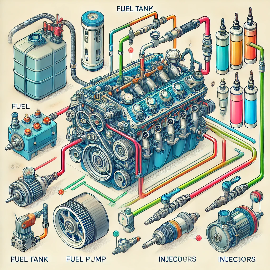ඉන්ධන සැපයුම් පද්ධතිය (Fuel supply system)